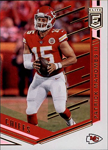 2018 Donruss Elite #11 Patrick Mahomes II Chiefs Football Card