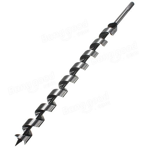 Drill Bits Twist Drill Bit - 460mm 6-28mm Shank Brad Point Drill SDS Auger Spiral Wood Drilling (26mm) - 1 x Drill Bit