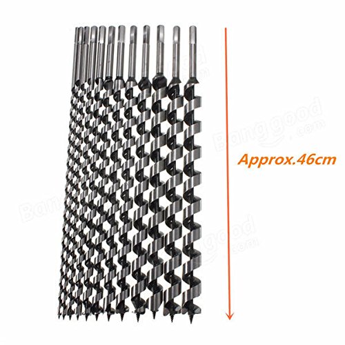 Drill Bits Twist Drill Bit - 460mm 6-28mm Shank Brad Point Drill SDS Auger Spiral Wood Drilling (26mm) - 1 x Drill Bit