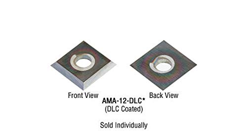 Amana Tool - AMA-12-DLC Solid Carbide 4 Cutting Edges Diamond-Like Carbon (DLC) Coated Ins