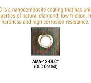 Amana Tool - AMA-12-DLC Solid Carbide 4 Cutting Edges Diamond-Like Carbon (DLC) Coated Ins