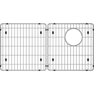 elkay lkobg3016rss bottom grid, stainless steel