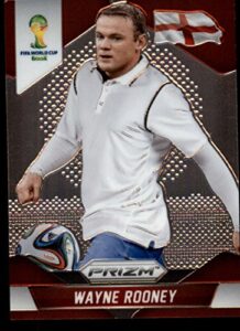 wayne rooney 2014 panini world cup prizm #142 soccer card