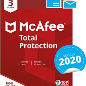 McAfee 2019 Total Protection|3 Devices|PC/Mac/Android/Smartphones|Activation code by post