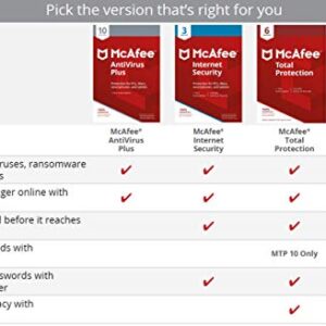 McAfee 2019 Total Protection|3 Devices|PC/Mac/Android/Smartphones|Activation code by post