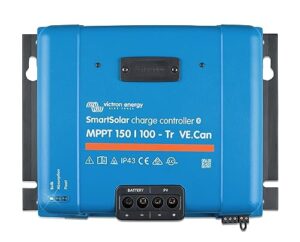 victron energy smartsolar mppt tr ve. can 150v 100 amp 12/24/36/48-volt solar charge controller (bluetooth)