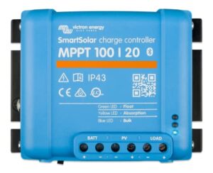 victron smartsolar mppt 100|20 solar charge controller - 100v, 20a