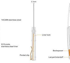 RUIKE P848 Linerlock