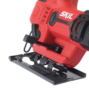 SKIL PWR CORE 20V 7/8 Inch Stroke Length Jigsaw Includes 2.0Ah PWR CORE 20 Lithium Battery and Charger - JS820302