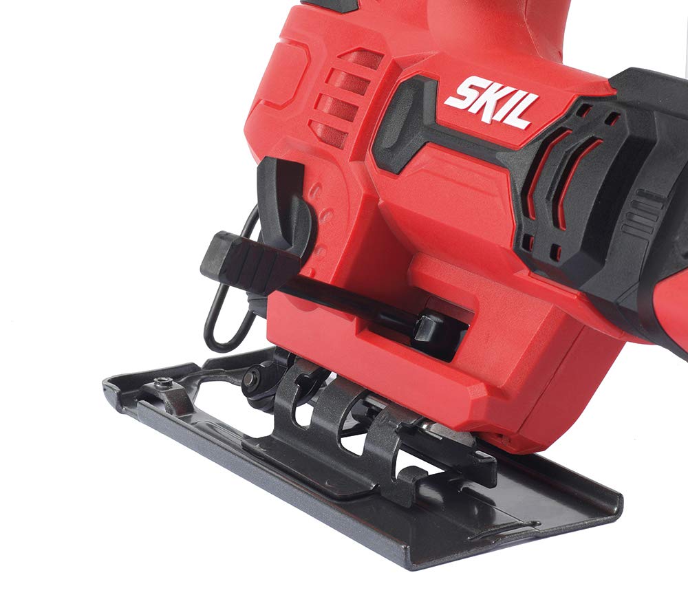 SKIL PWR CORE 20V 7/8 Inch Stroke Length Jigsaw Includes 2.0Ah PWR CORE 20 Lithium Battery and Charger - JS820302