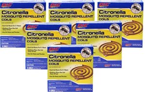 pic cit-coil-4 citronella coils, 6-pack