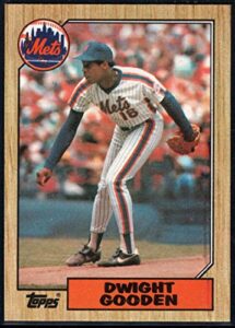 1987 topps #130 dwight gooden