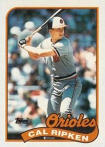 1989 topps #250 cal ripken