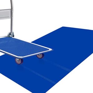 YAEHA Sticky Mats for Cleanrooms, Walk Off Tacky Mats for Construction Home Pets Warehouse Garage 24"x36" Blue (4 Pads, 30 Sheets Each)