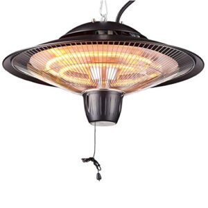 DONYER POWER 1500W Outdoor/Indoor Electric Patio Heater, Ceiling Mounted, Iron