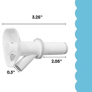 Noa Store Push-Button Cooler Spigot Replacement - Compatible with Rubbermaid Gott Water Cooler - Beverage Jugs Dispenser Valve with Thread Gasket - Durable Rubber Material- No Drip or Leak (Pack of 3)