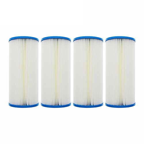 CFS – 4 Pack Water Filter Cartridges Compatible with R50-BB Models – Remove Bad Taste & Odor – Whole House Replacement Water Filter Cartridge, 10 x 4.5 Inch, White