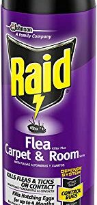 Raid Flea Killer Carpet and Room Spray 16 Ounce (Pack of 4)