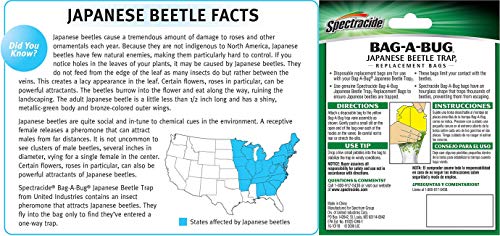 Spectracide Bag-A-Bug Japanese Beetle Trap2- 24 ct. (Replacement Bags Only)