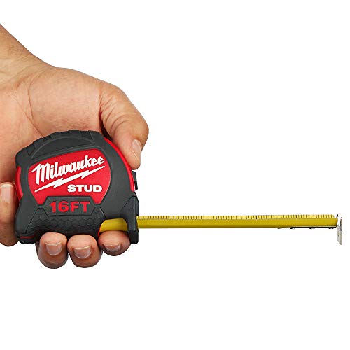 Milwaukee 48-22-9916 16-Foot Reinforced Impact Resistant Stud Tape Measure