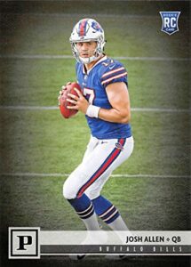 2018 panini nfl football #307 josh allen buffalo bills rc rookie card