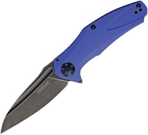 kershaw ks7007blubw-brk natrix framelock a/o blue