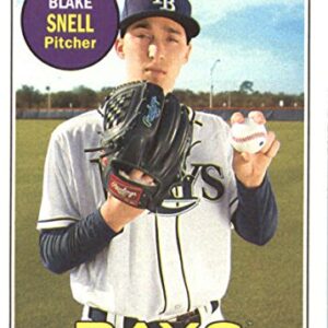 2018 Topps Heritage #54 Blake Snell Rays MLB Baseball Card NM-MT