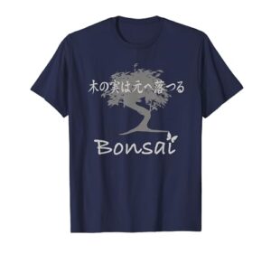 bonsai grafic japanese zen tree t-shirt