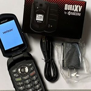 Kyocera DuraXV LTE E4610 Verizon Wireless Rugged Waterproof Flip Phone (Renewed)