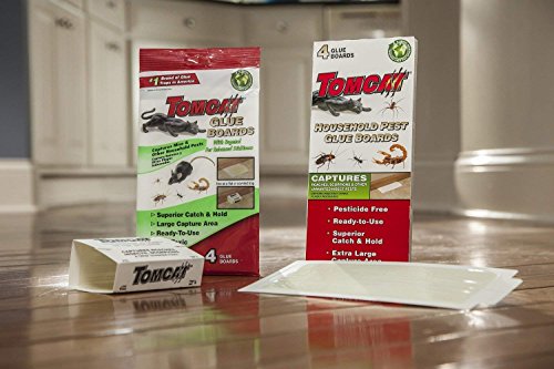 Tomcat Household Pest Glue Boards, (for Roaches, Insects, Scorpions, and Spiders) (3 Pack)