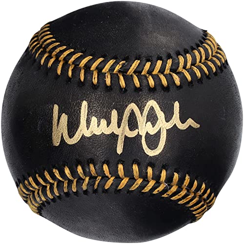 Walker Buehler Los Angeles Dodgers Autographed Black Leather Baseball - Autographed Baseballs