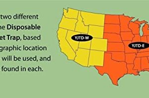 RESCUE! Disposable Summer Yellowjacket Trap - East of The Rockies - 6 Traps