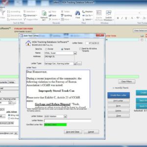 Property Management Software: Property Management Database Software™ 2023 | CD-ROM