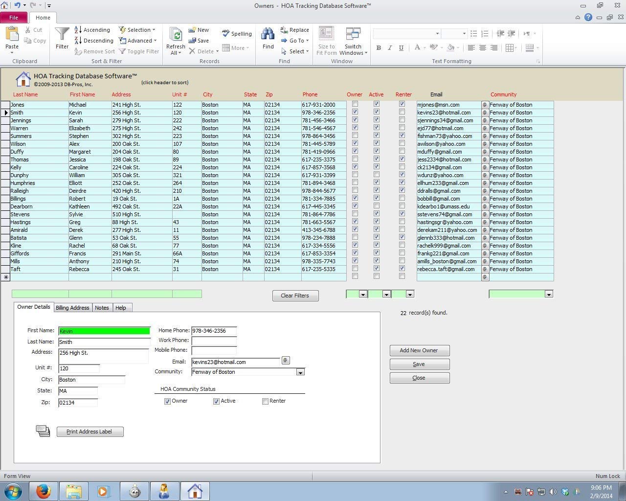 Property Management Software: Property Management Database Software™ 2023 | CD-ROM