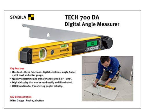 STABILA 39018 Digital Angle Measurer 18"