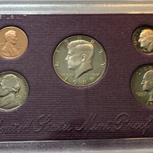 1988 S US Proof Set (5 Coin Set) Comes in Original Packaging Proof