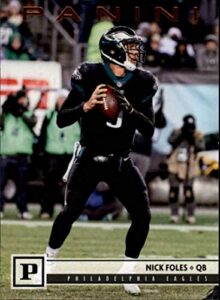 2018 panini knight bronze #241 nick foles philadelphia eagles football card