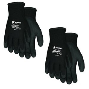 mcr safety memphis n9690l ninja ice mechanic/ice fish glove, size large (2 pair)