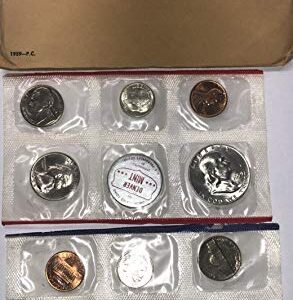 1959 P D Silver US Mint Set Comes in Original US mint packaging Uncirculated