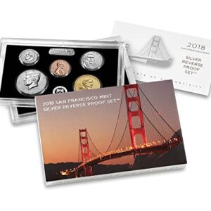 2018 S US Mint Silver Reverse Proof Set