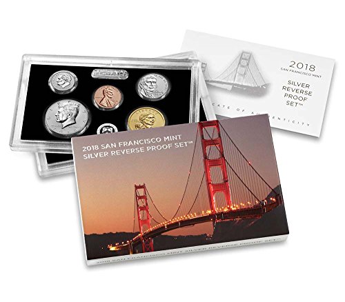 2018 S US Mint Silver Reverse Proof Set