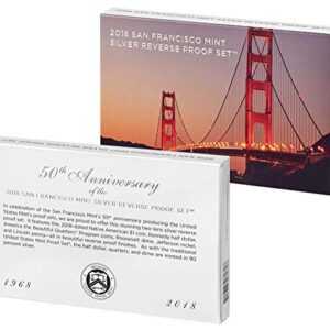 2018 S US Mint Silver Reverse Proof Set