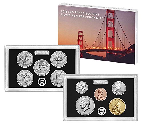 2018 S US Mint Silver Reverse Proof Set