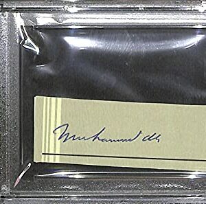 Muhammad Ali Signed Cut PSA/DNA COA Boxing Autograph Fought Sonny Liston 1964 65 - Boxing Cut Signatures