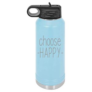 Insulated Stainless-Steel Water Bottle, Personalized Water Bottle Christmas Gift (32 Ounces)