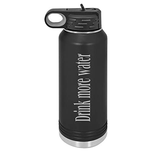 Insulated Stainless-Steel Water Bottle, Personalized Water Bottle Christmas Gift (32 Ounces)