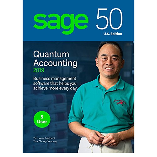 Sage 50 Quantum Accounting 2019 – Small Business Accounting Management Software – Payment and Inventory Management – Safe and Secure – Easy Integration with Microsoft Productivity Tools