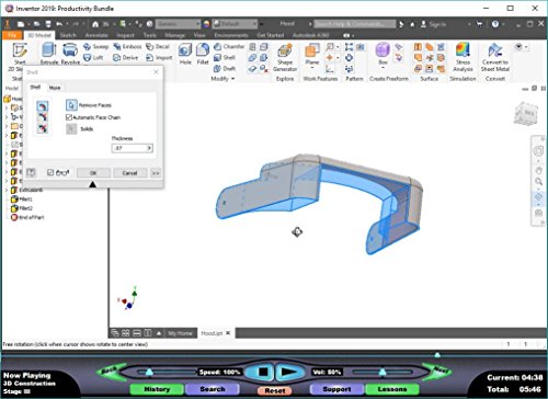 Autodesk Inventor 2019: Solid Modeling – Video Training Course