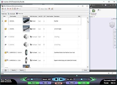 Autodesk Inventor 2019: 2D drafting and Customization – Video Training Course