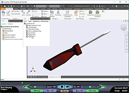 Autodesk Inventor 2019: iLogic Made Simple – Video Training Course